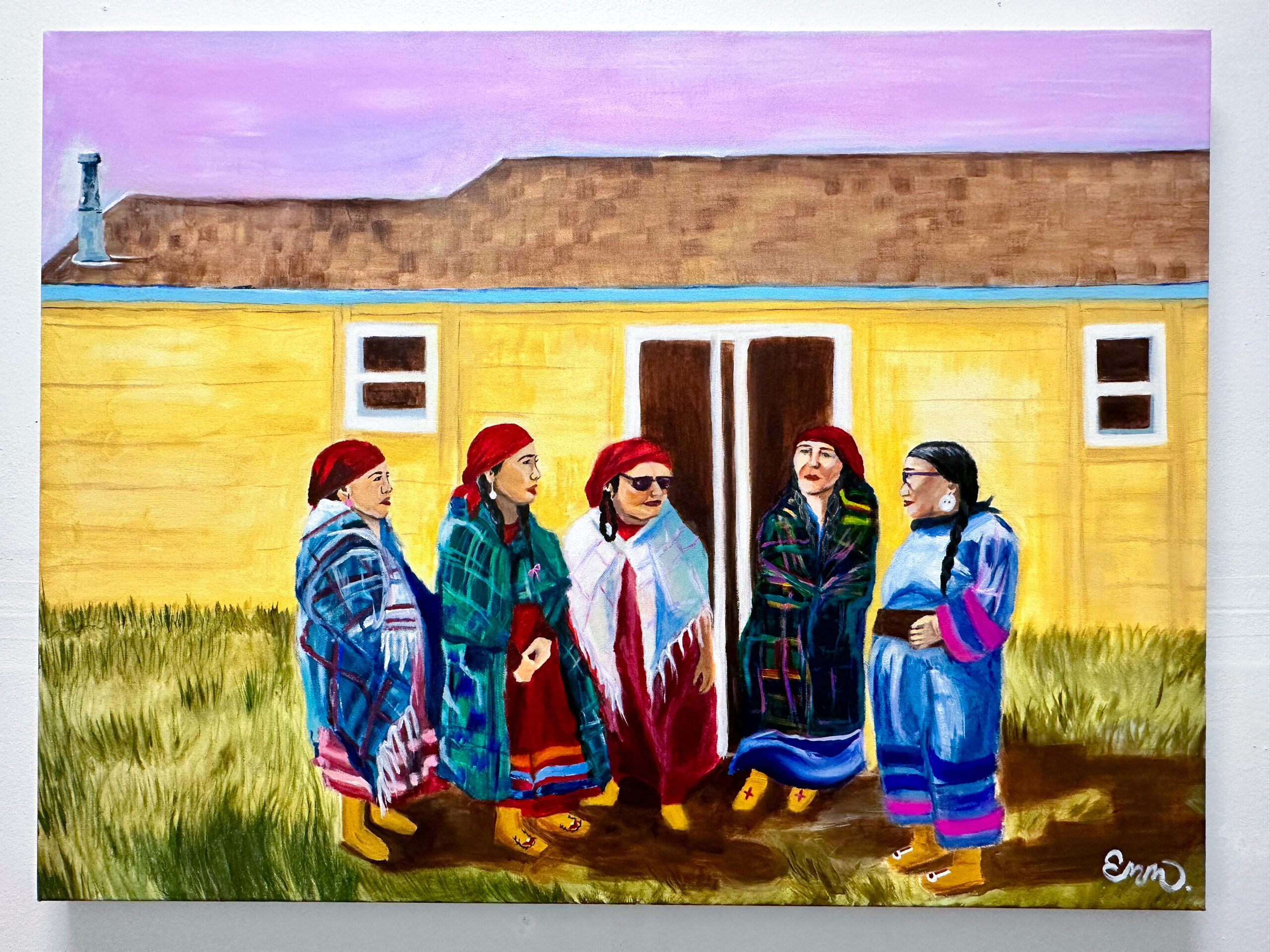 NDN Girlhood - Evelyn Mikayla Martin (Itsooaakii) - Casa Lethbridge